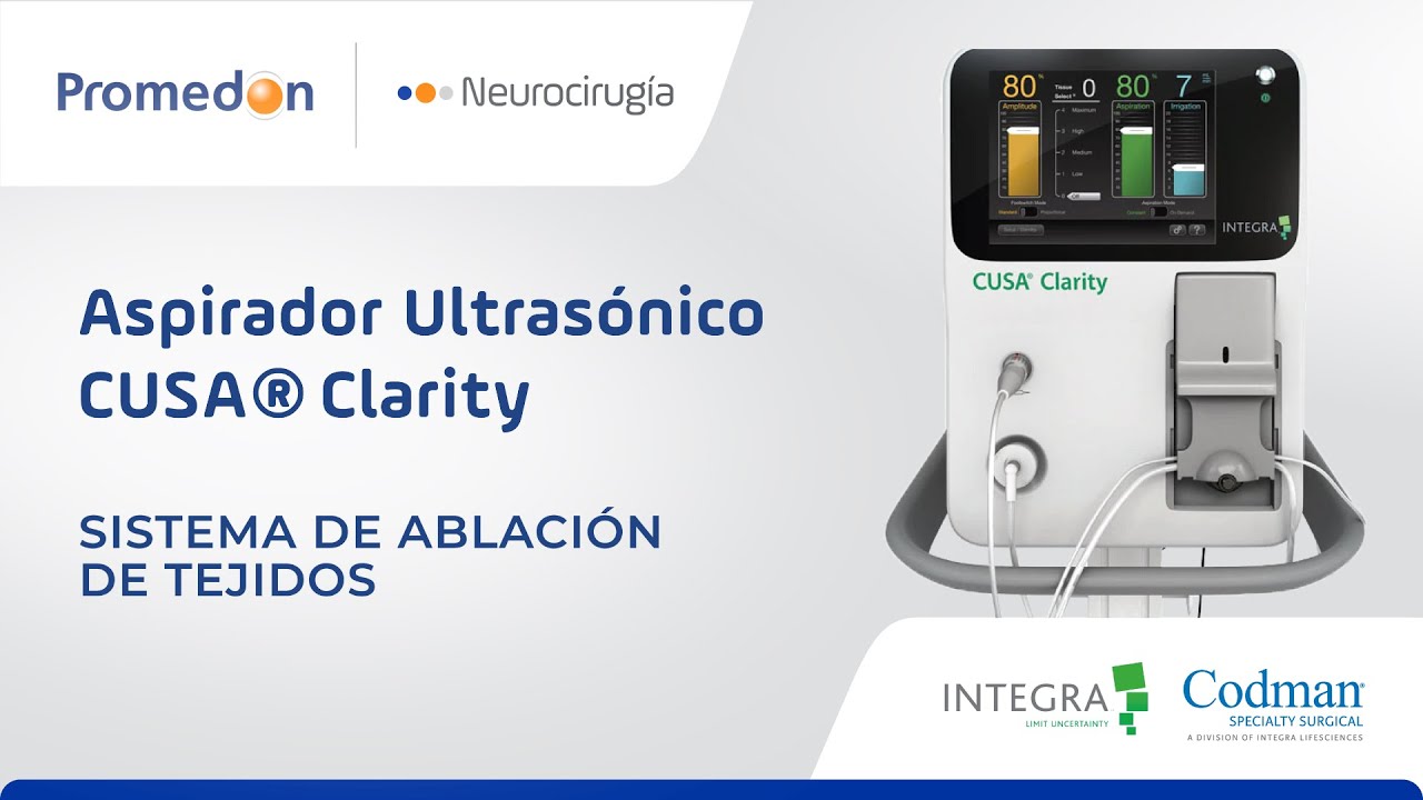 Aspirador Ultrasónico CUSA® CLARITY - YouTube
