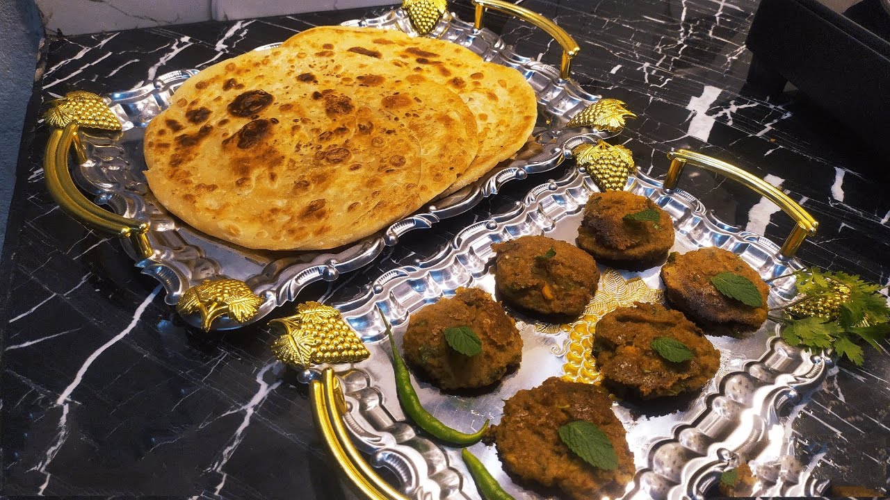 Veg Shami Kabab Paratha // Ramzan Special Iftar Recipe. - YouTube