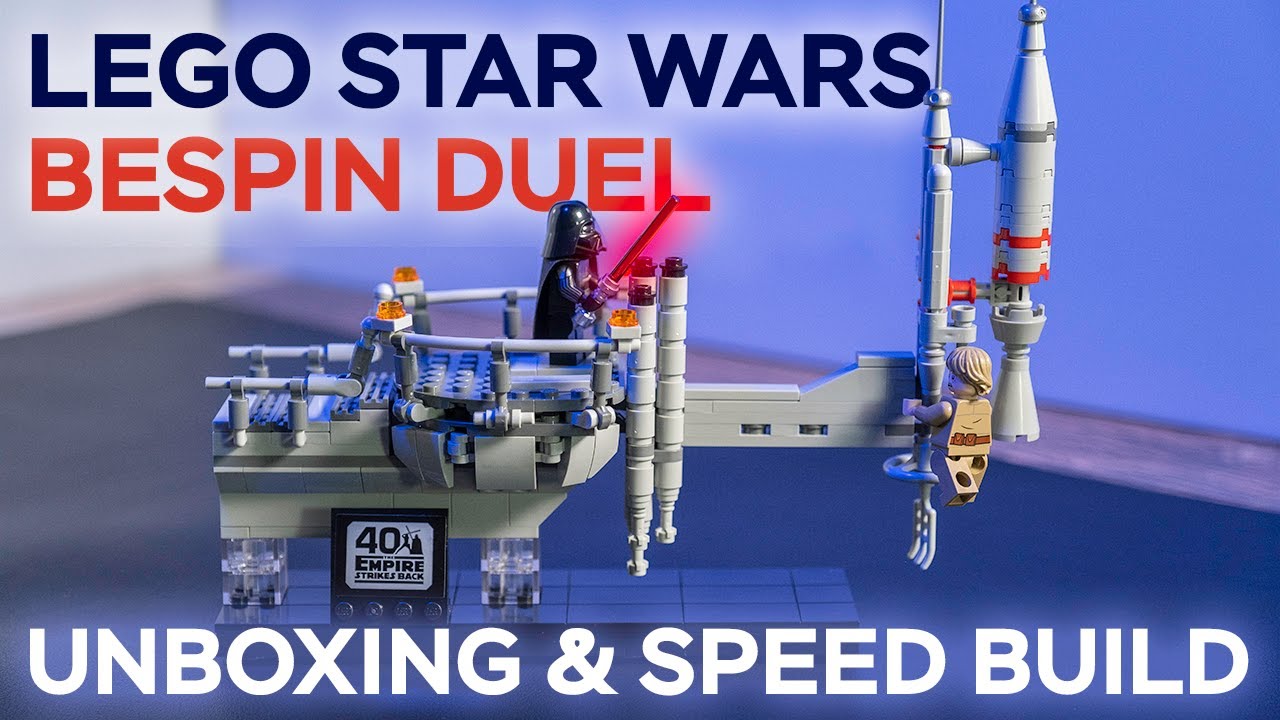 LEGO Bespin Duel Speed Build | LEGO Star Wars 75294 Unboxing & ASMR ...