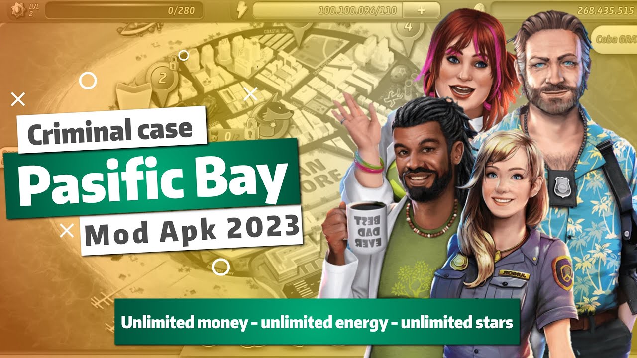 CRIMINAL CASE PASIFIC BAY MOD APK 2023 - Bagi - Bagi Game Eps 2 - YouTube