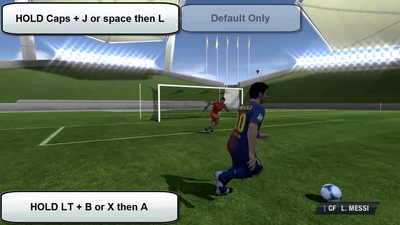 Ronaldo Chop in FIFA 13 on keyboard and Xbox controller tutorial - YouTube