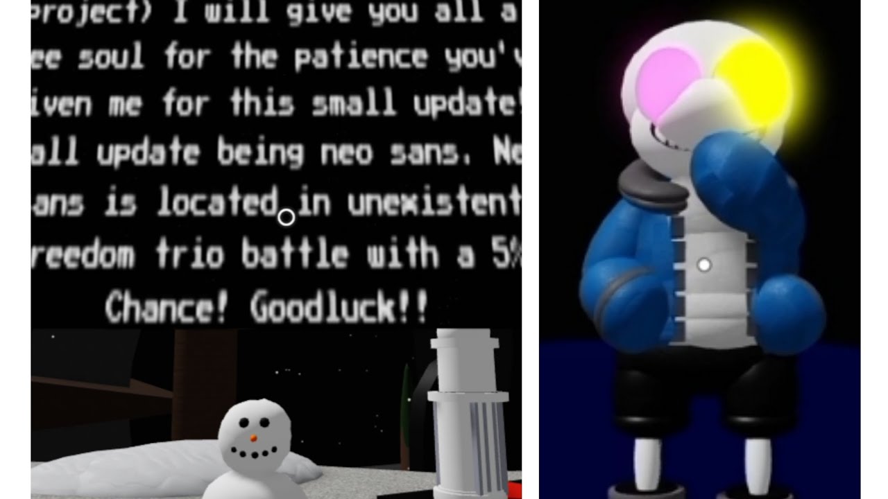 roblox Deltarune 3D RPG Remastered (NEO SANS!!) - YouTube