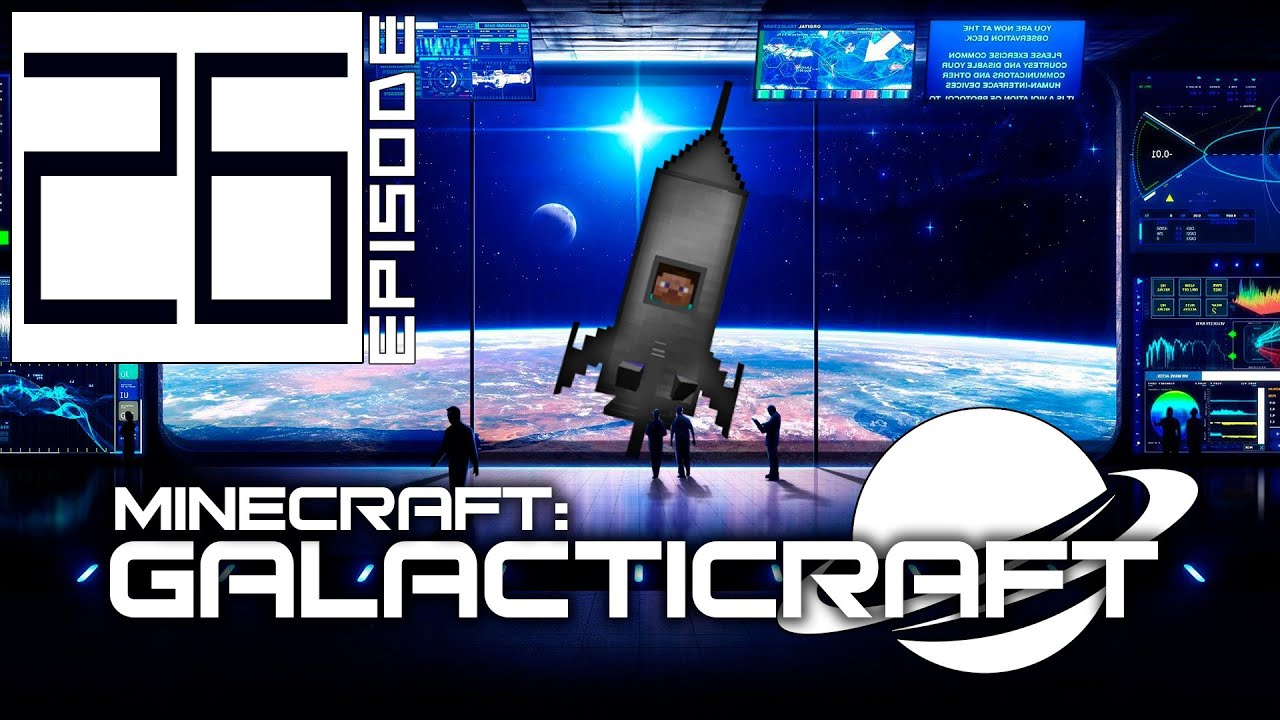 Minecraft: Galacticraft #26 - Mystcraft Space Travel - YouTube