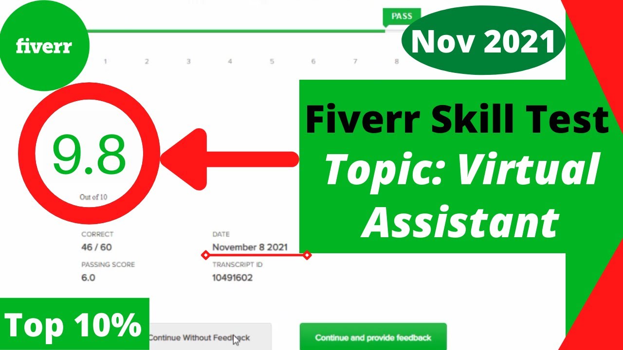 Fiverr Virtual Assistant Skill Test 2021 (Part-1) - YouTube
