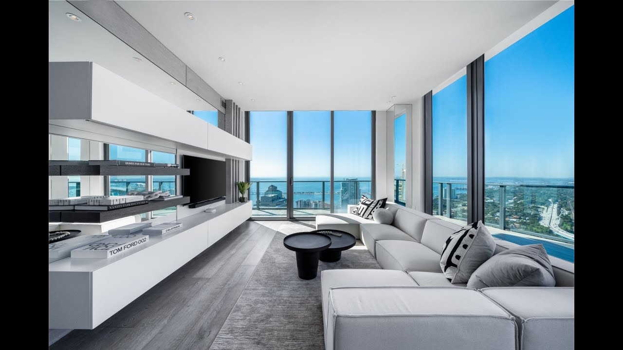 Rare Penthouse For Sale at The SLS Brickell, Miami - PRIVATE ROOFTOP ...