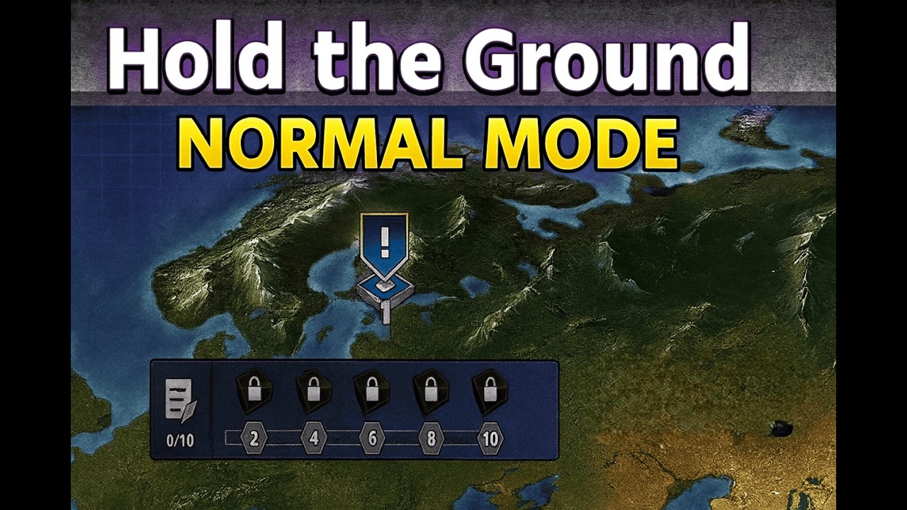 Hold the Ground Normal Mode - World Conqueror 4 - YouTube