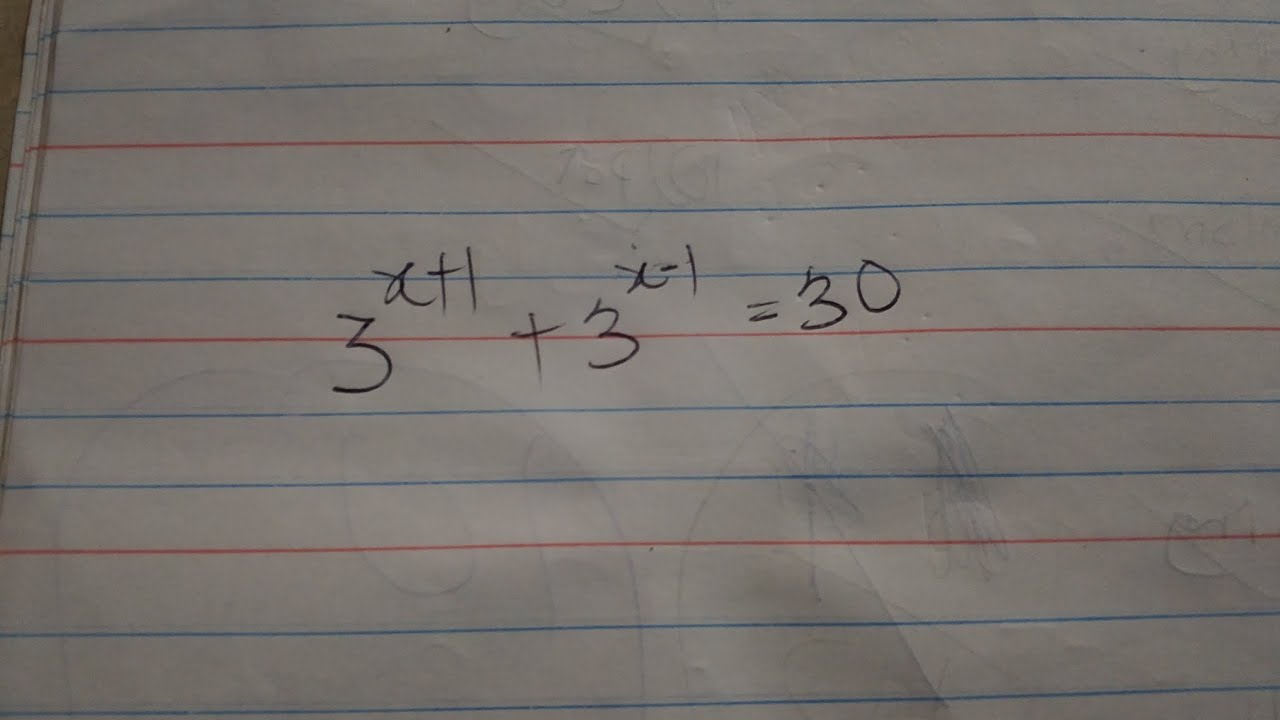 Solving Exponential Equations Made Easy: A Comprehensive Guide - YouTube