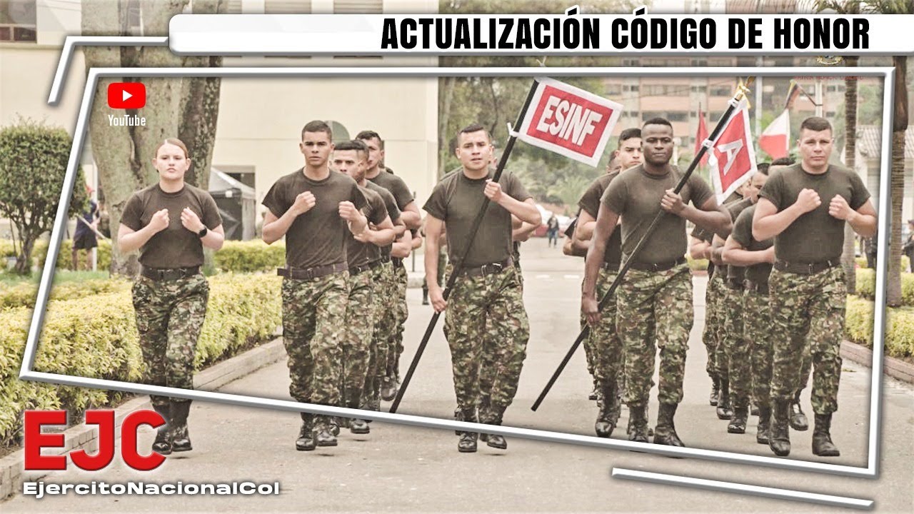 Proceso de actualización del Código de Honor del Ejército Nacional - YouTube