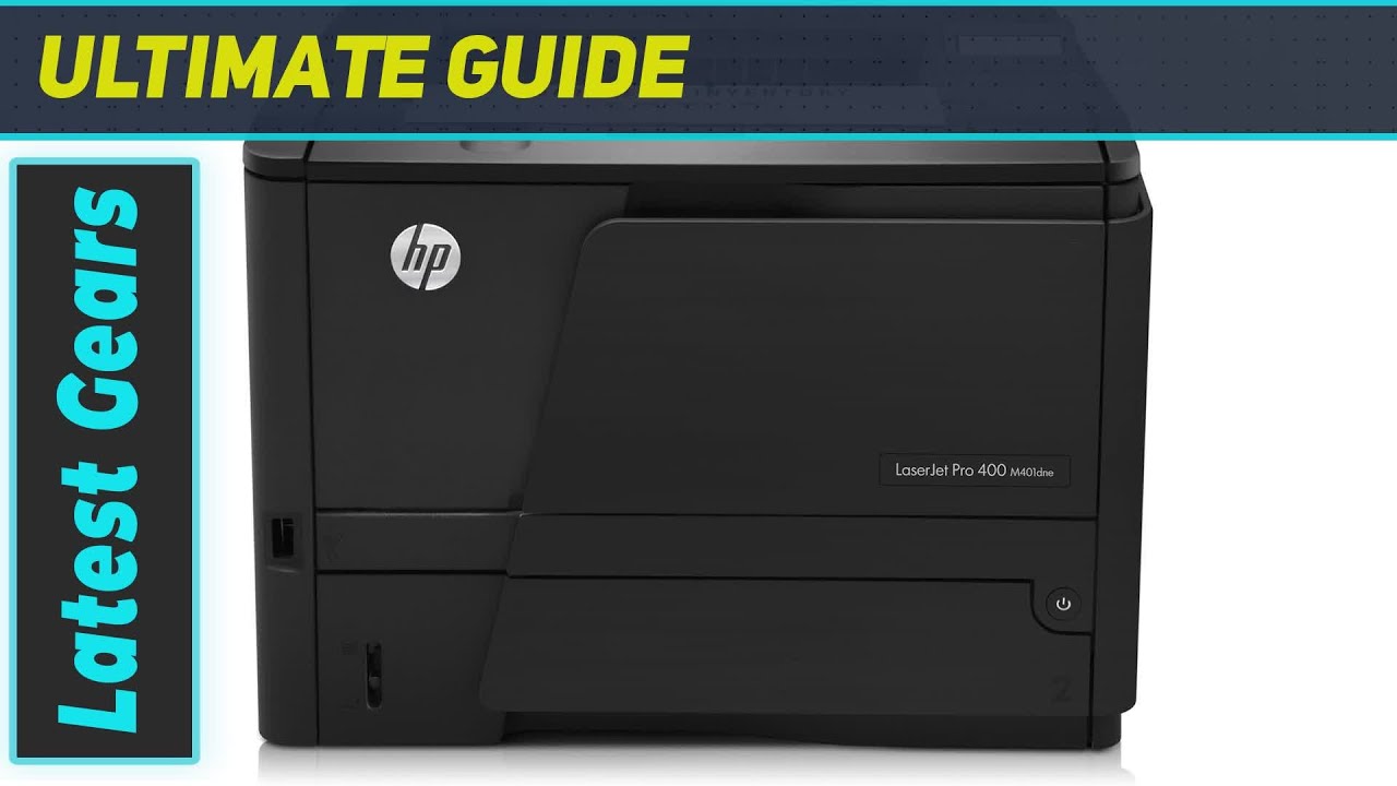HP LaserJet Pro 400 M401dne: Top Monochrome Printer? - YouTube