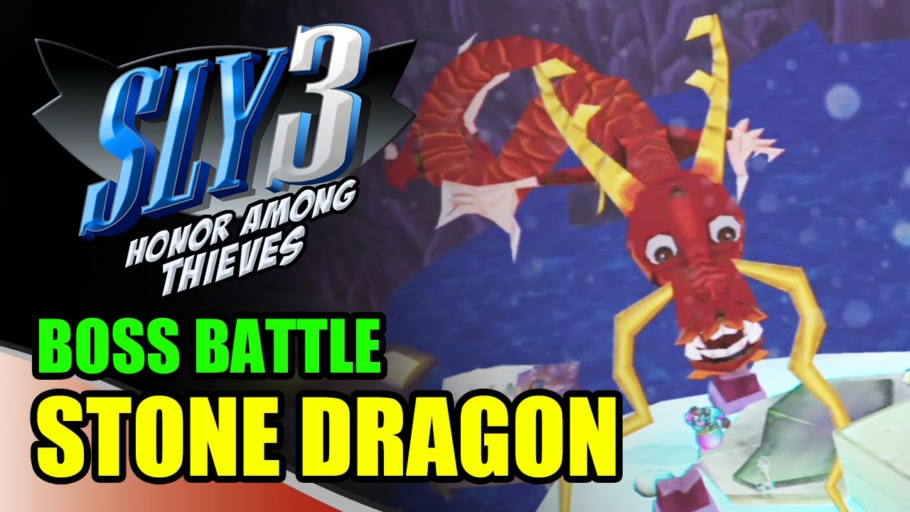 Sly 3 - SLY VS STONE DRAGON - YouTube