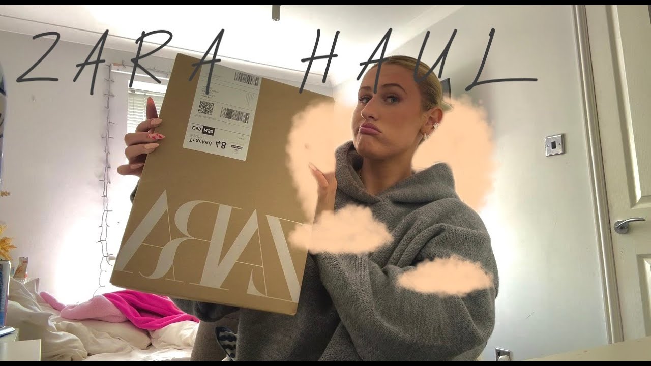 Zara Haul first time ordering from zara !!! - YouTube