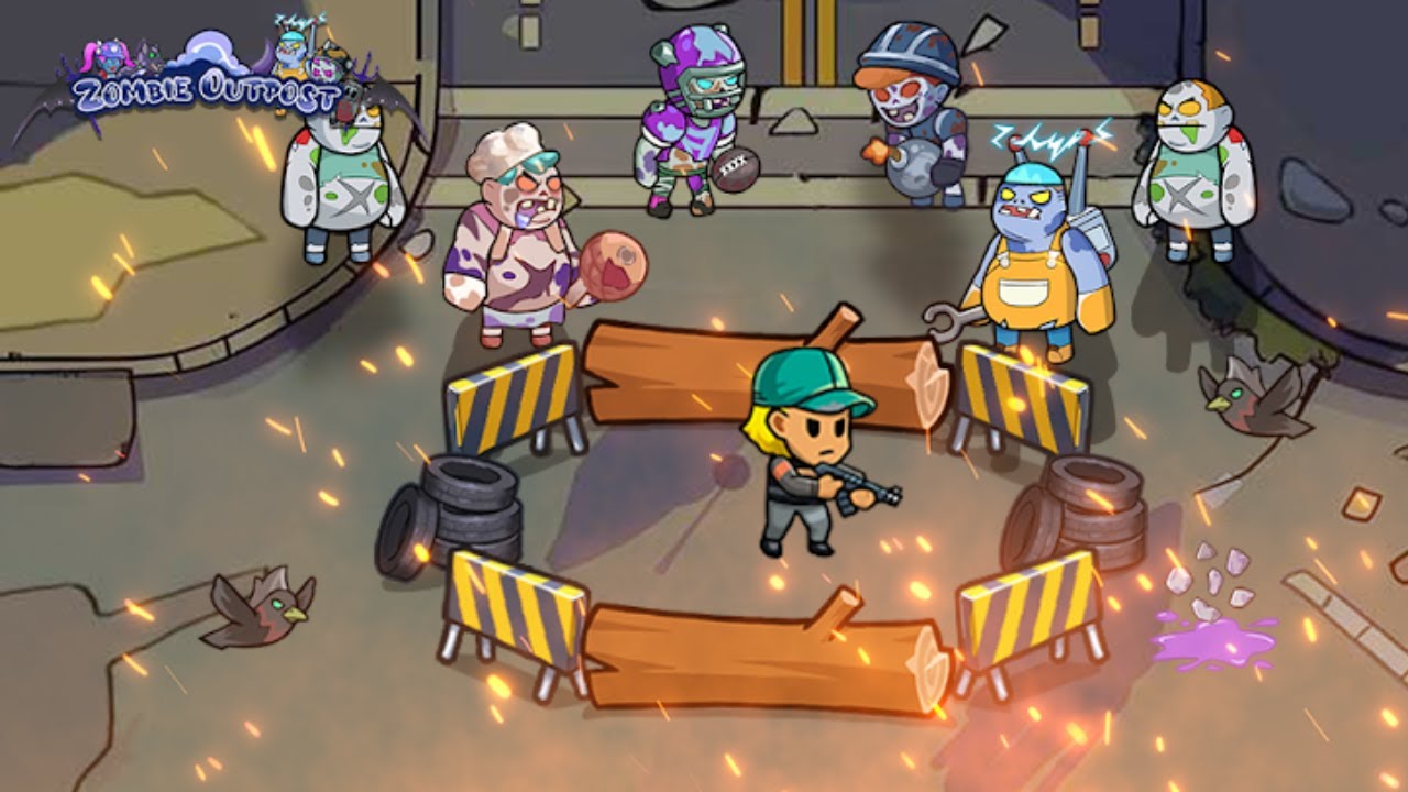 Zombie Outpost:Deadly Game All Mobile Video Gameplay - YouTube