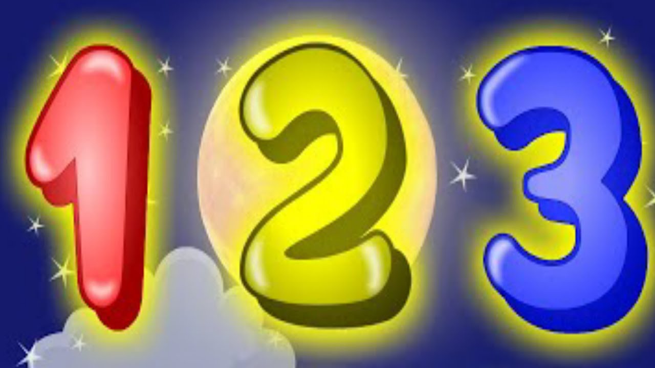 123 song - Numbers song - Nursery rhymes and kids song - educational ...