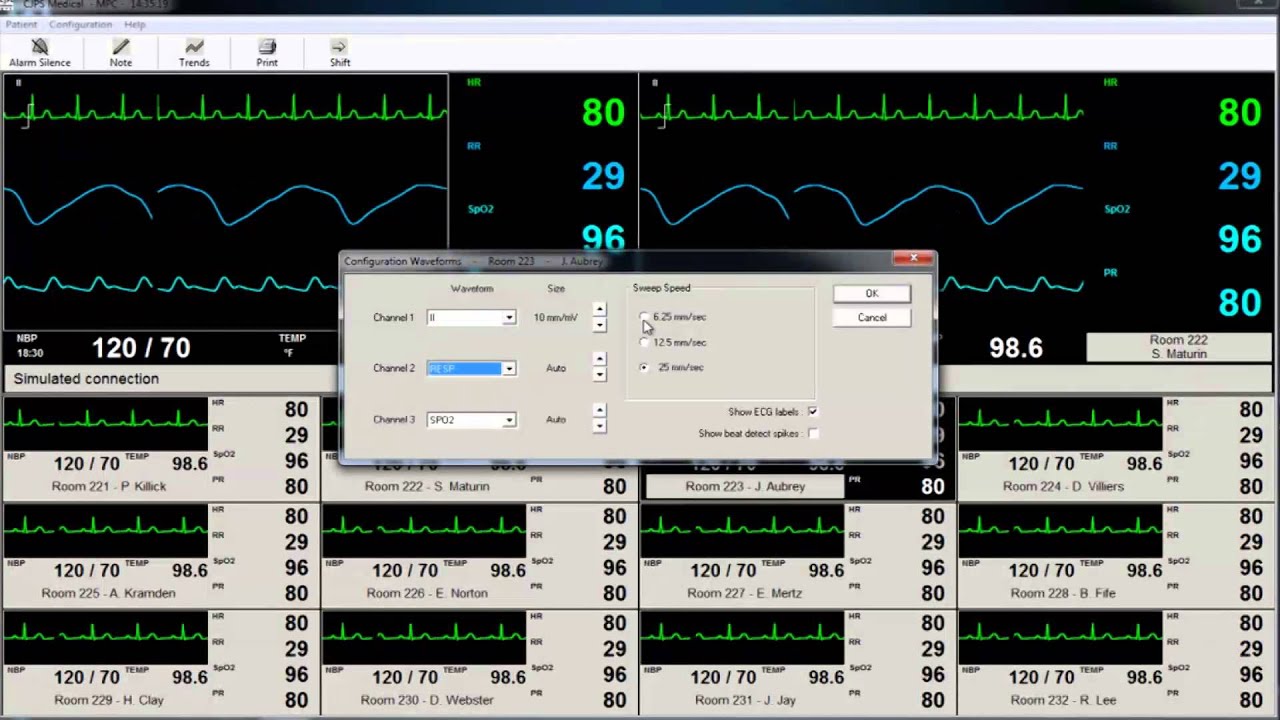 Tutorial - VitalPoint PRO Bedside Vital Signs Monitor - YouTube