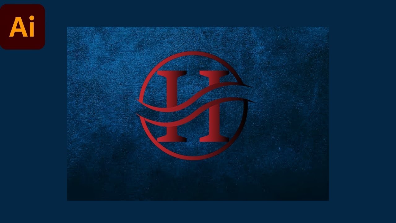 How to create a logo in illustrator Professional Logo Design || Laurel ...