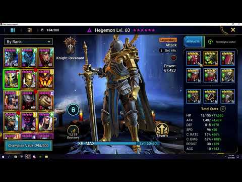 Hegemon build - Raid Shadow Legends - YouTube