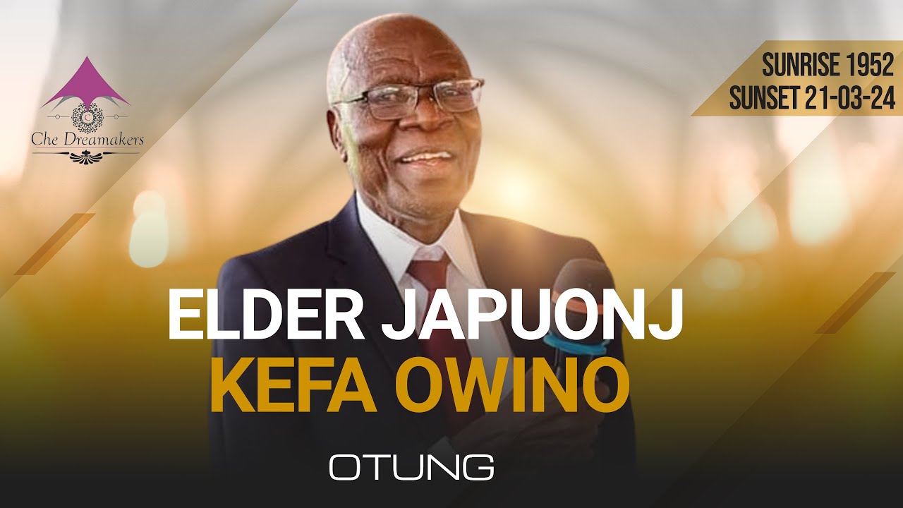 ELDER JAPUONJ KEFA OWINO OTUNG - Funeral Procession from KIA to Home ...