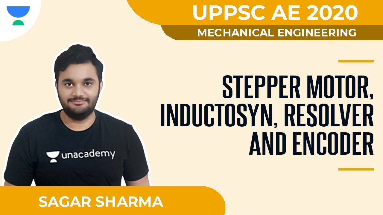 Stepper motor, Inductosyn, Resolver and Encoder | Mechanical | UPPSC AE ...