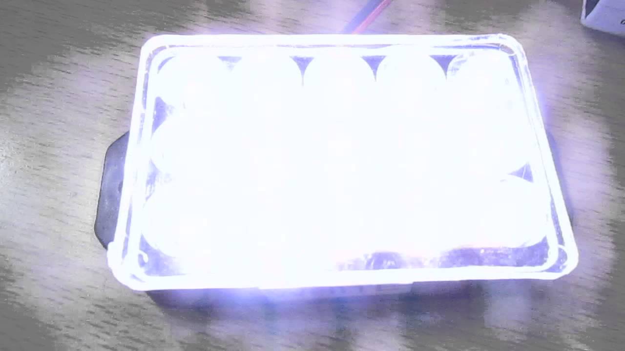 Car/Bike 15 LED Strobe Flashing WHITE Light High Quality - YouTube