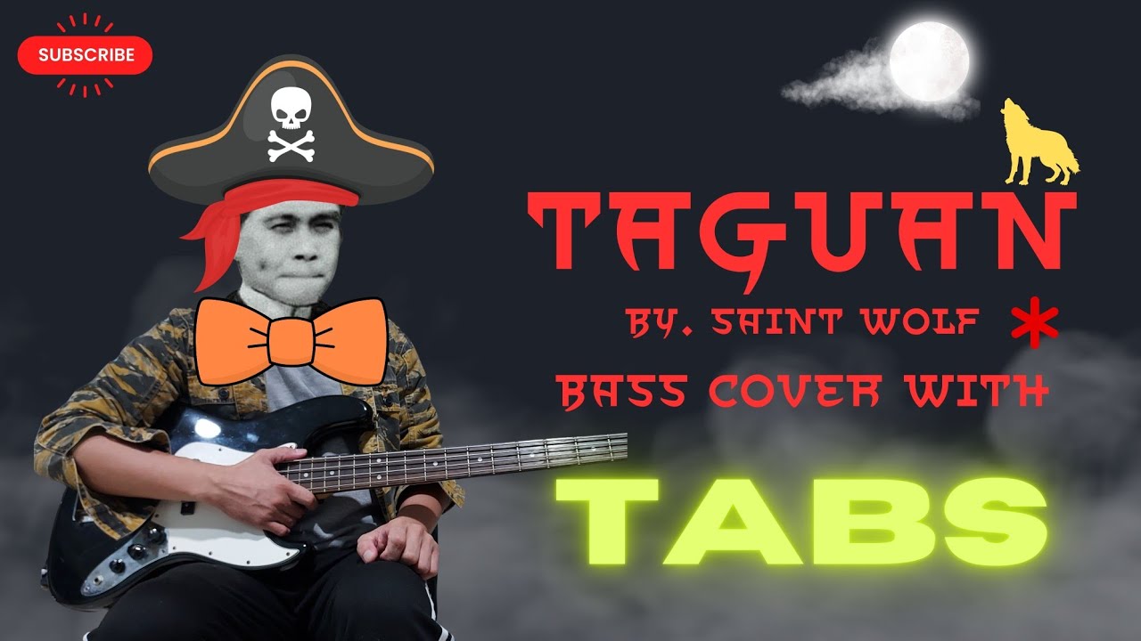 Taguan by St. Wolf Bass cover with TABS #taguan #st.wolf - YouTube