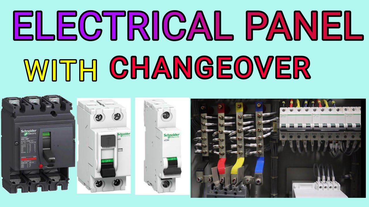Electrical Distribution Board | MCCB | RCCB | MCB | Changeover | Wiring ...