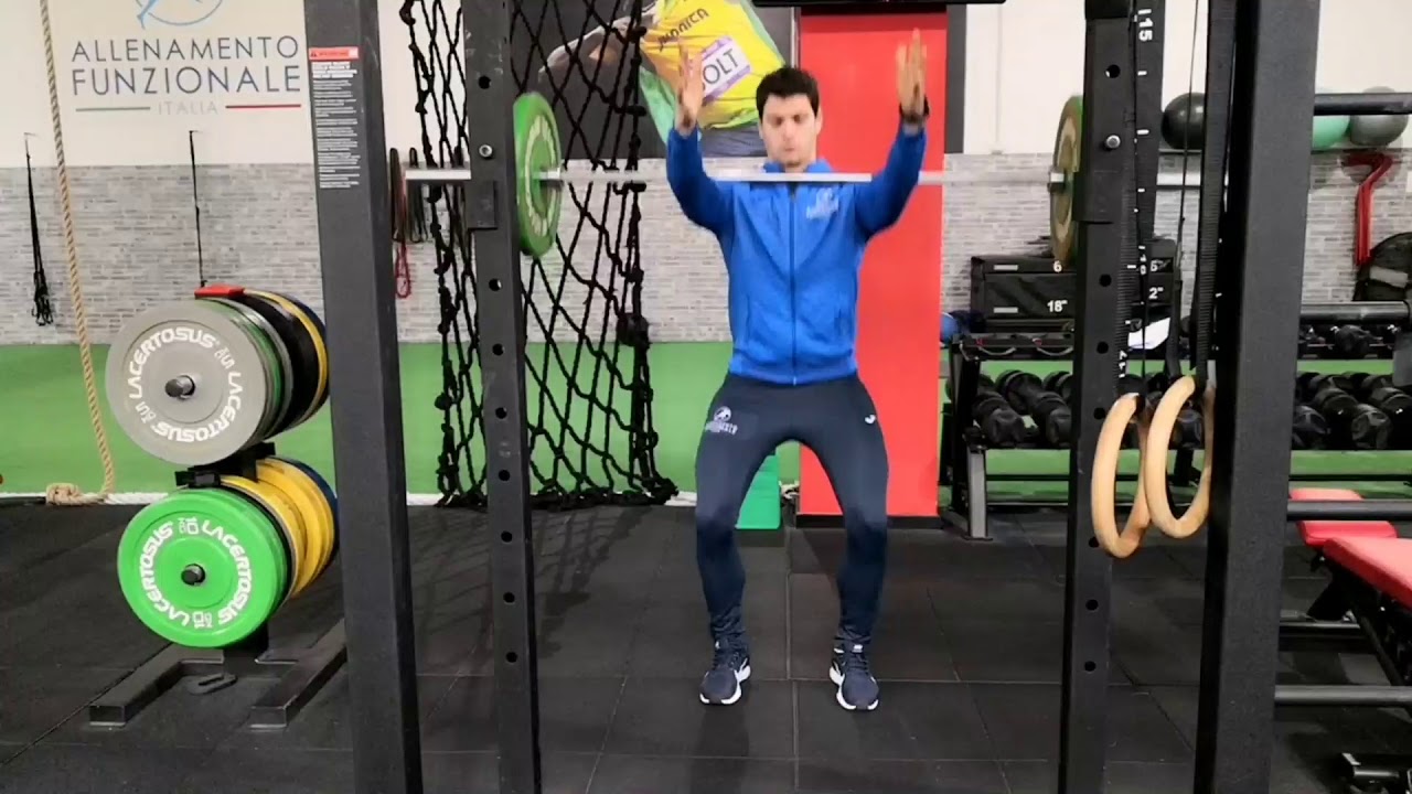 Front Squat Hands Free - YouTube