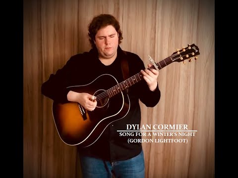 Dylan Cormier - Song for a Winter’s Night (G. Lightfoot) - YouTube