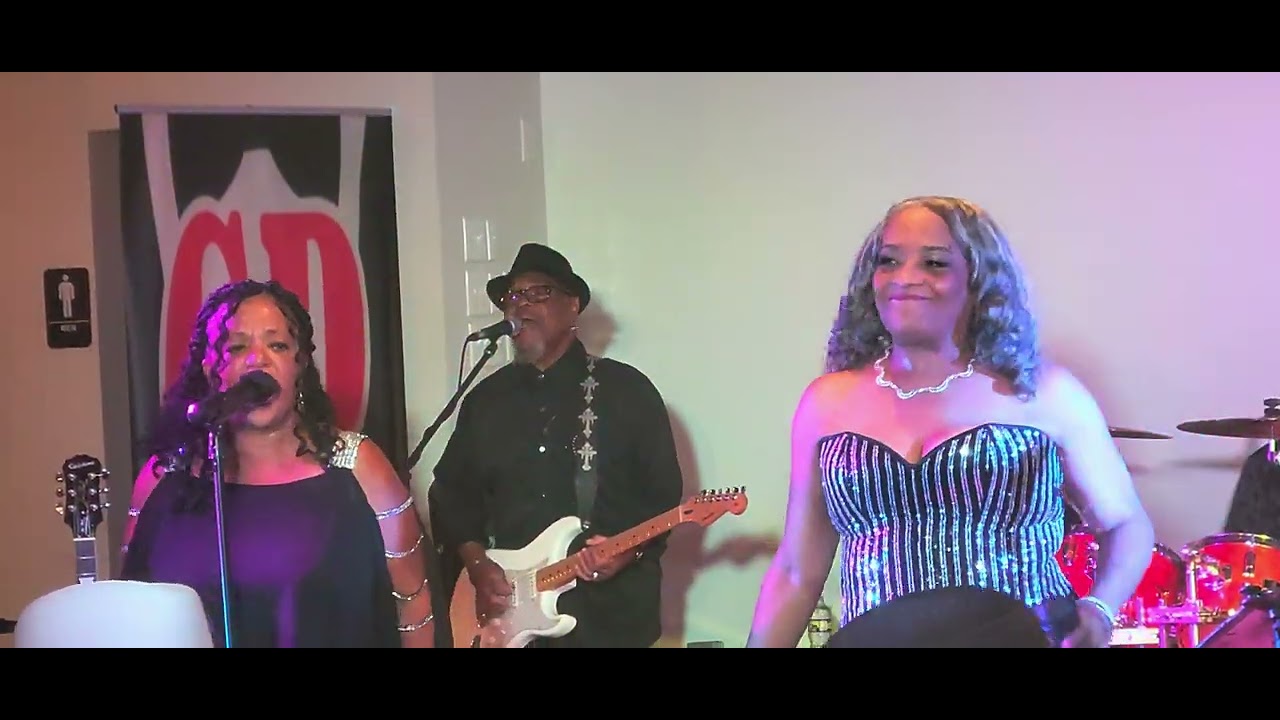 Afterthought Band singing "No More Rain", at Wine Down Wednesdays ...