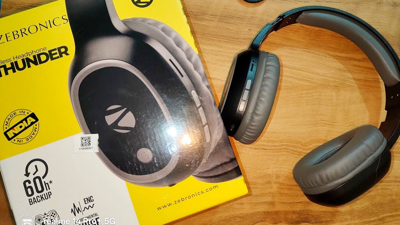 Zebronics Zeb Thunder Headphones Unboxing and Review | Techsovvy - YouTube