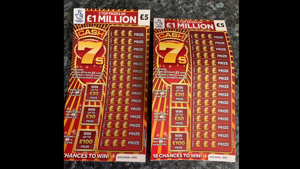 NEW £5 777 UK scratch cards - YouTube