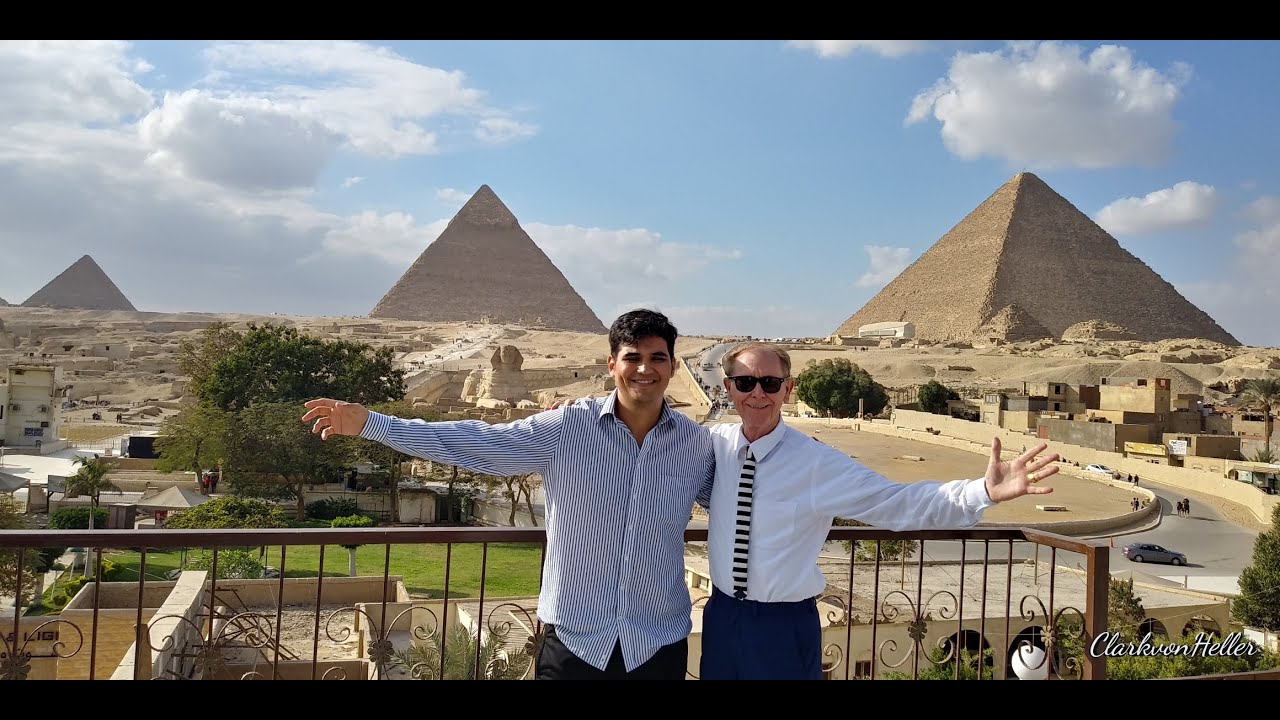 Egypt, quick driving tour of pyramids - YouTube