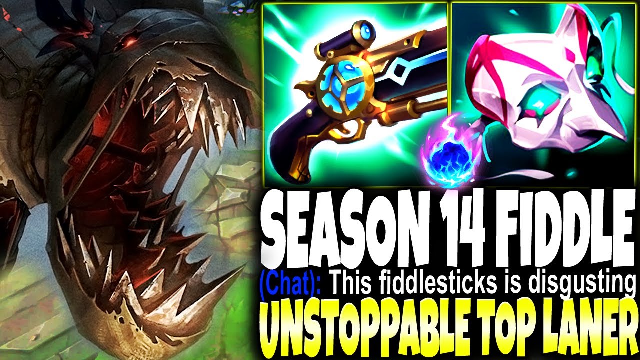 Our New Fiddlesticks Season 14 Build is SO OP that all The Top Laners will INSTANT FF15 🔥 - YouTube