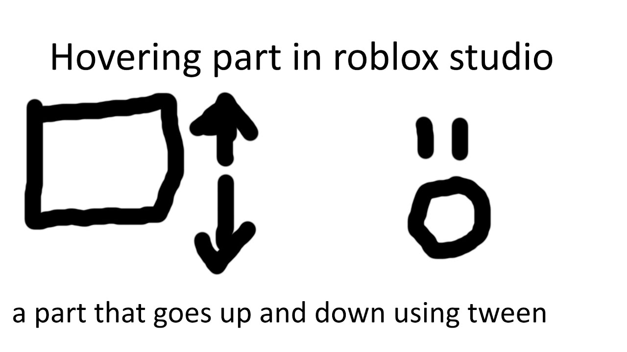 How to make a Hovering Part in roblox studio! - YouTube