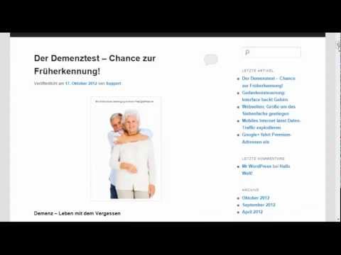 Der Demenztest - Chance zur Früherkennung - YouTube