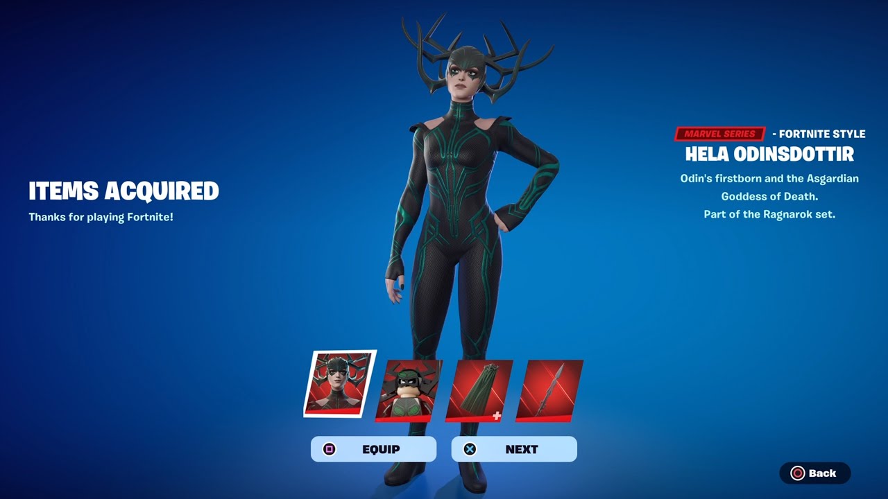 How To Get Hela Odinsdottir Skin For FREE! (Fortnite) - YouTube