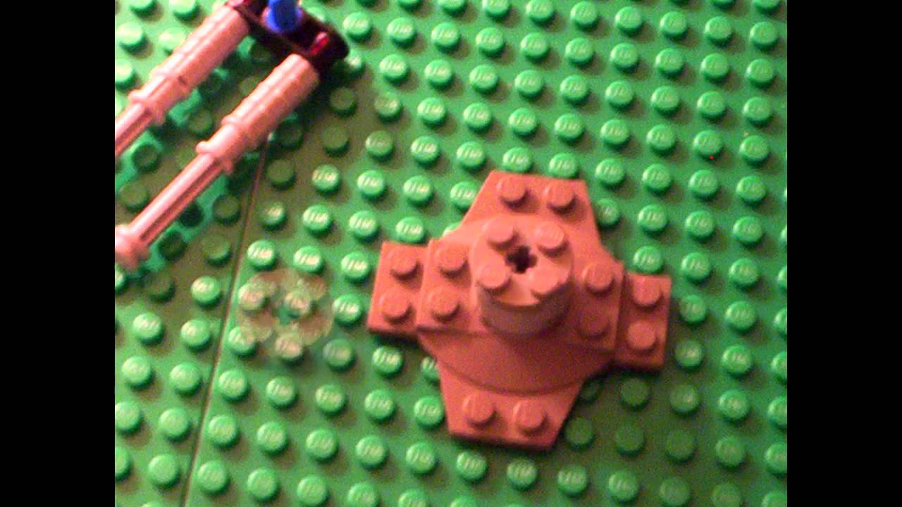 How to make a lego machine gun turret - YouTube