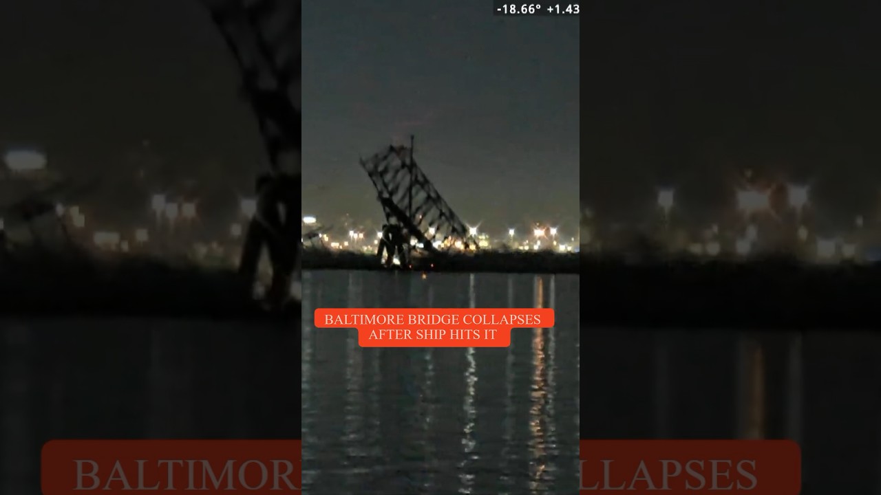 Pray for Baltimore Bridge collapse victims 🙏🏻 - YouTube