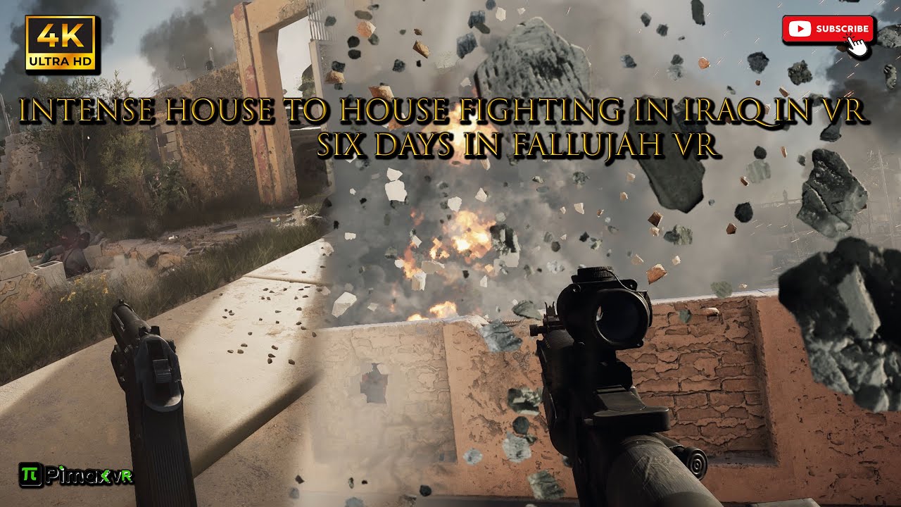 Intense House to House fighting in Iraq in VR: Six Days in Fallujah VR ...