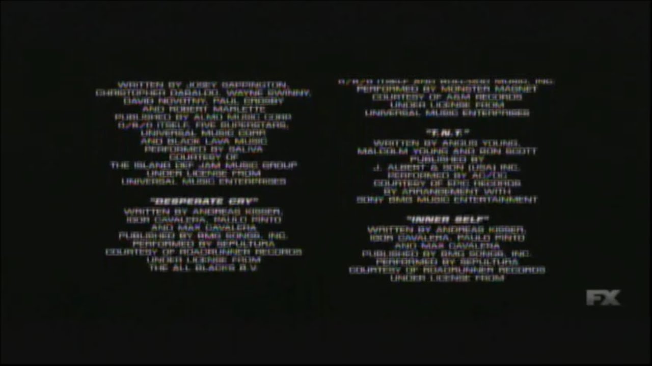 Talladega Nights: The Ballad Of Ricky Bobby (2006) End Credits (FX 2023 ...