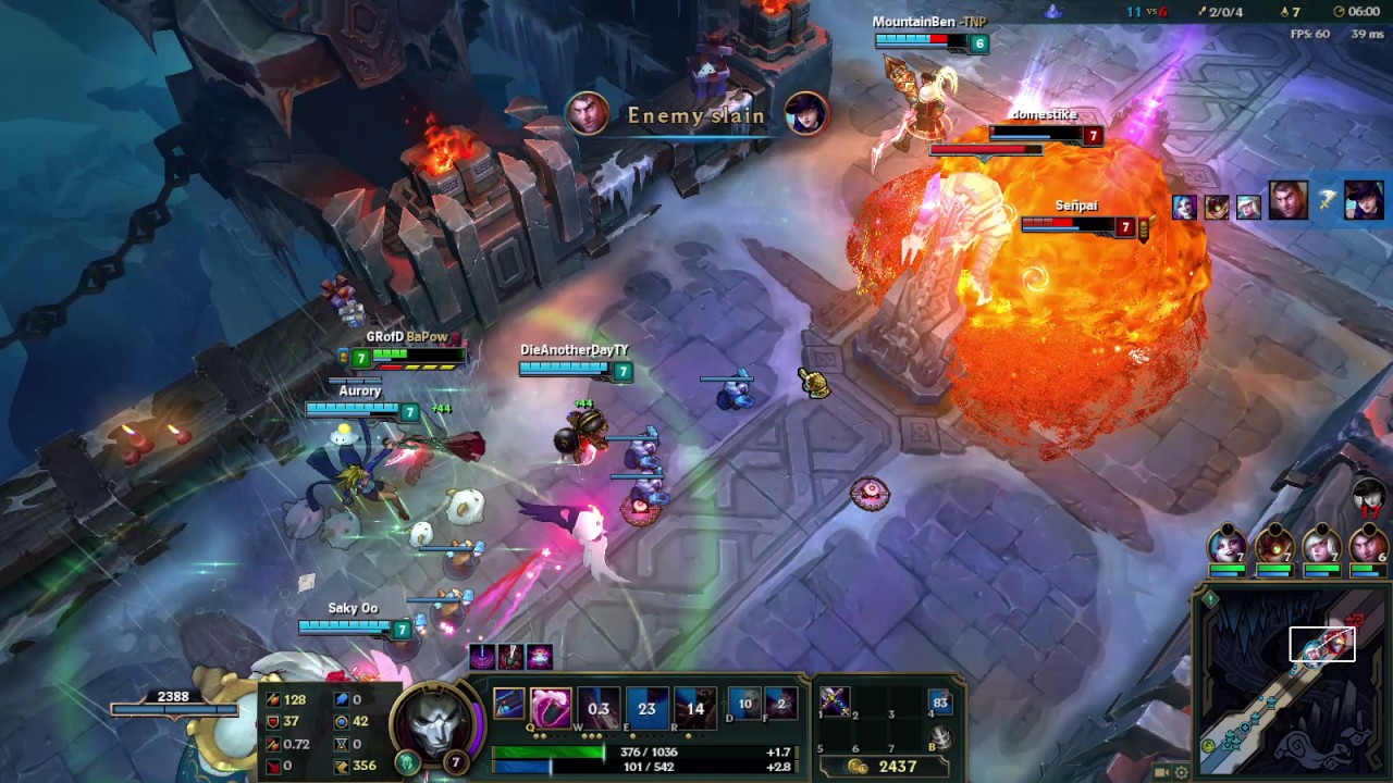 ARAM - League of Legends - Wood divison 8 - YouTube