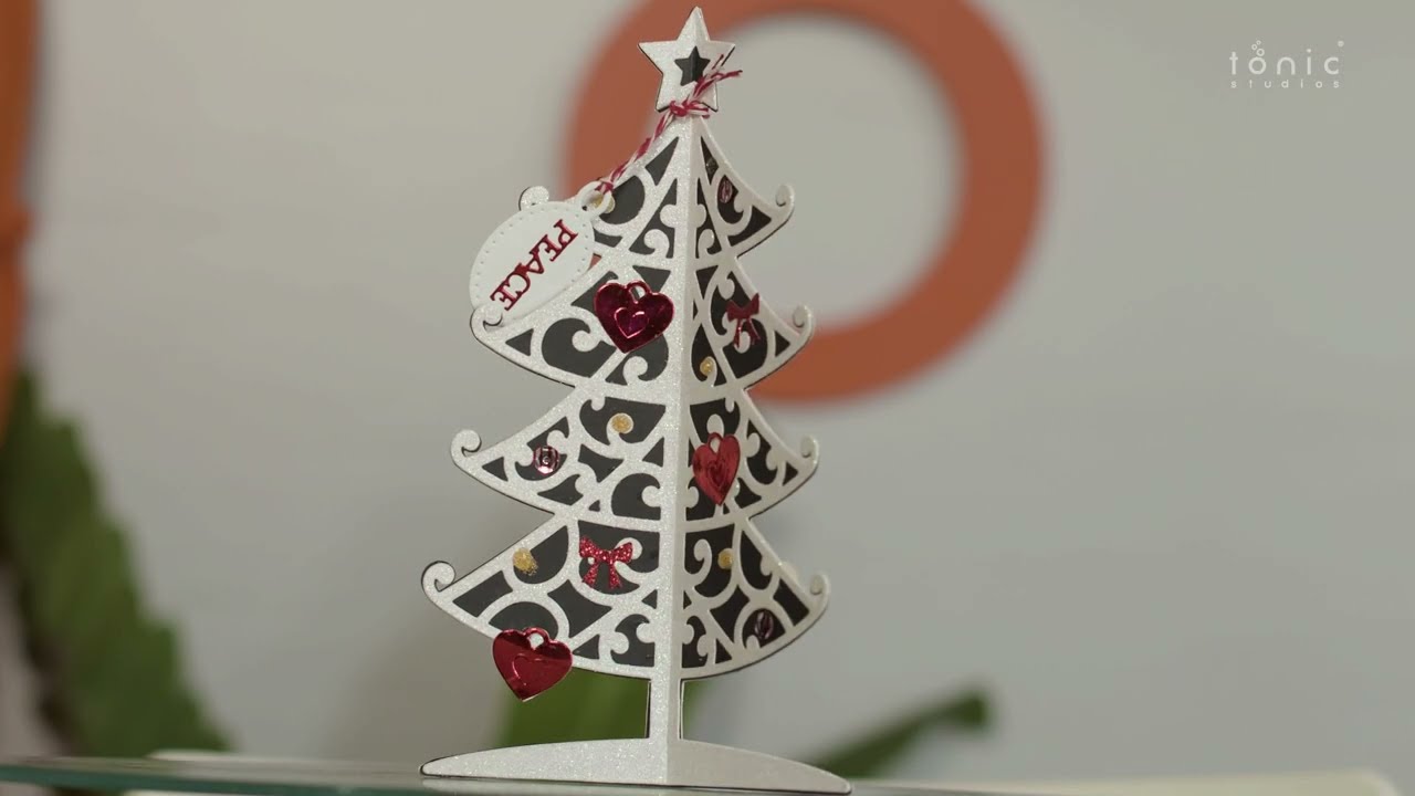 Introducing A cracking little Christmas Tree die Set | Tonic Studios ...