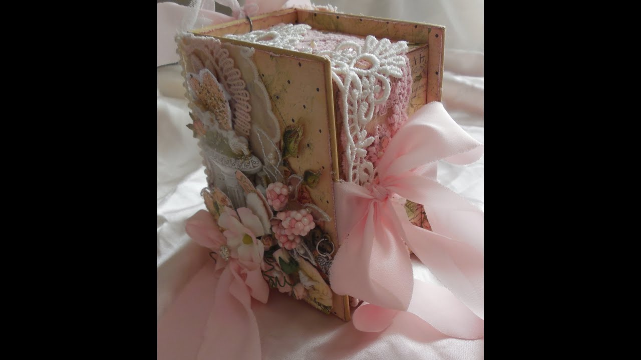 Graphic 45 ATC Book Box - YouTube