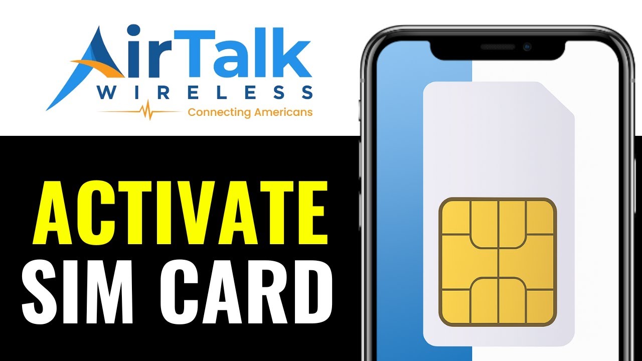 How to Activate Airtalk Wireless Sim Card 2026 (UPDATED) - YouTube