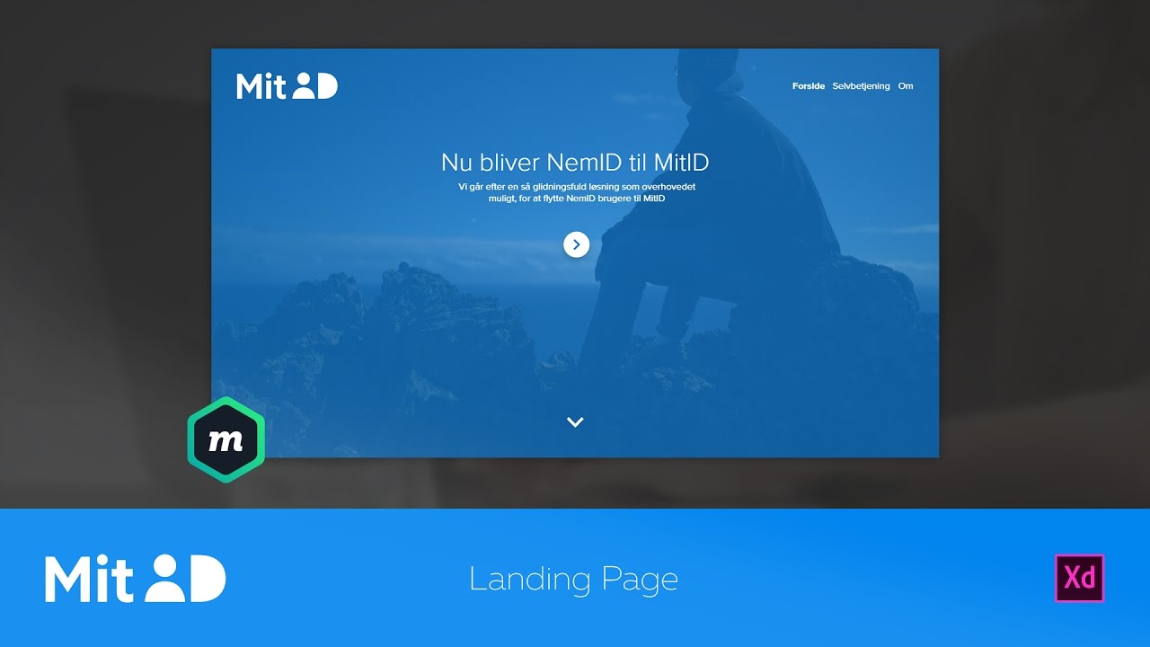 MitID Landing Page [Adobe Xd] - YouTube
