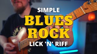 Simple Blues Rock (Lick 'n' Riff) Chords - Chordify