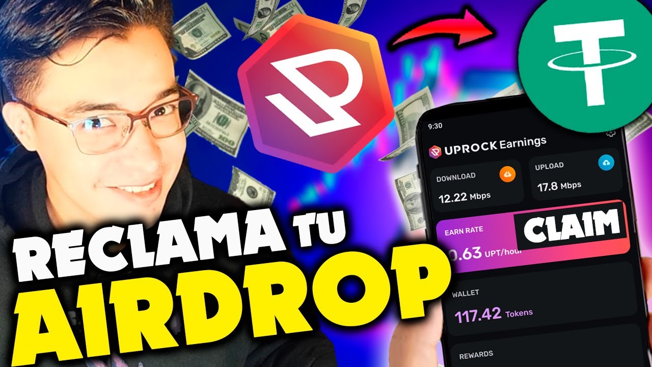💥RECLAMA TU AIRDROP DE UPROCK 💥 COMO RECLAMAR AIRDROP DE UPROCK 💥 GANA ...