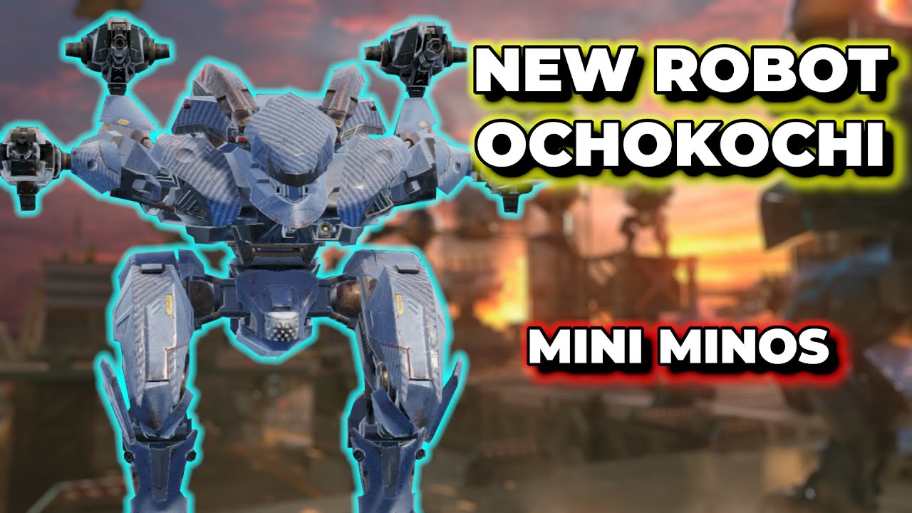 WR - New Robot Ochokochi Rams Into Enemies Just Like The Minos | War ...