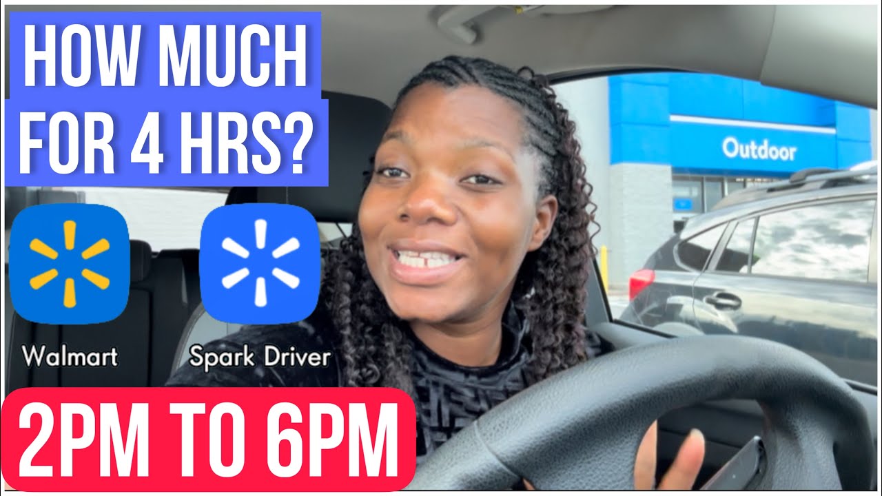 My 4-Hour Walmart Spark Shift — How Much Did I Make? - YouTube