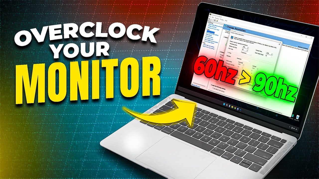 How To Overclock Your Monitor Safely And For Free - YouTube