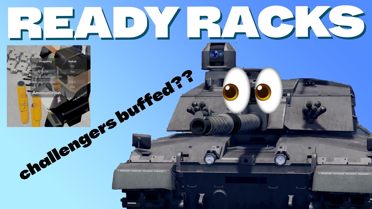 New Ready Racks in CTS - A dragoon's mini guide (Roblox Cursed Tank ...